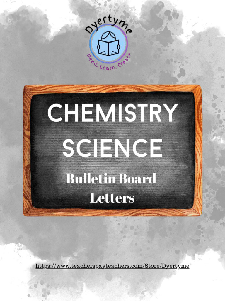 Bulletin Board Set by Dyer Tyme | PDF | Science | Metallic Elements