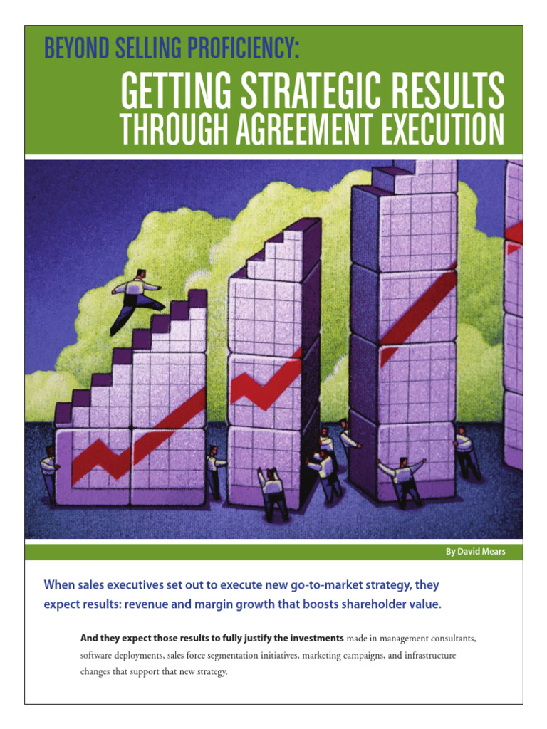 Execute Strategy Through Pivotal Agreements | PDF | Sales | Strategic ...