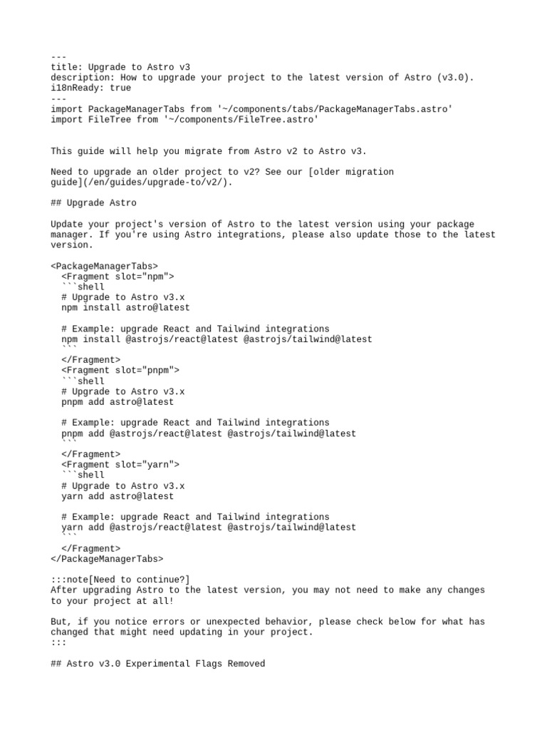 Migration Guide | PDF | Computer Science | Software Development