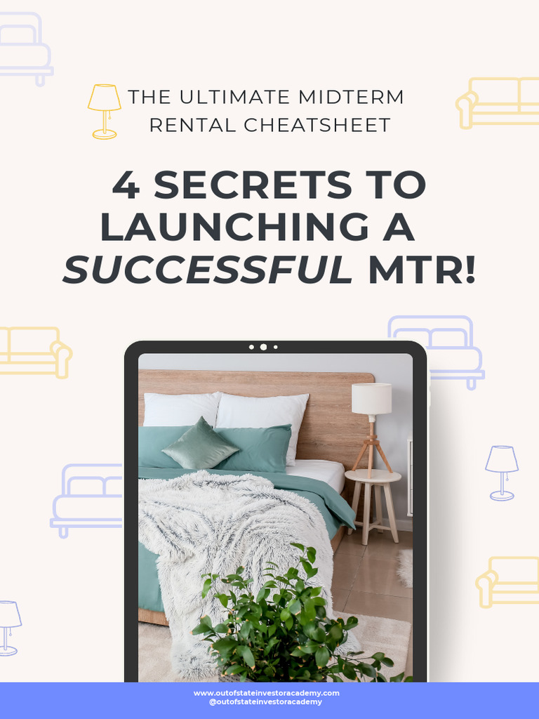 5 Secrets To Launching An MTR | PDF | Renting | Return On Investment