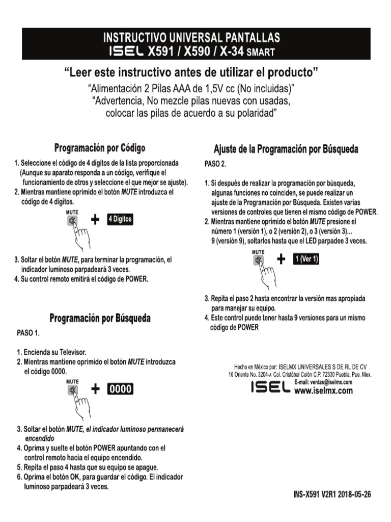 Manual ISEL x591 x590 X 34 | PDF