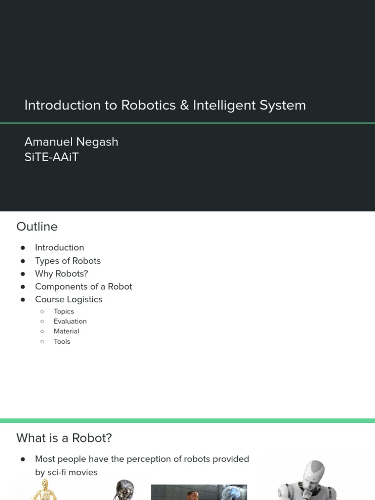 Introduction To Robotics | PDF | Robotics | Robot