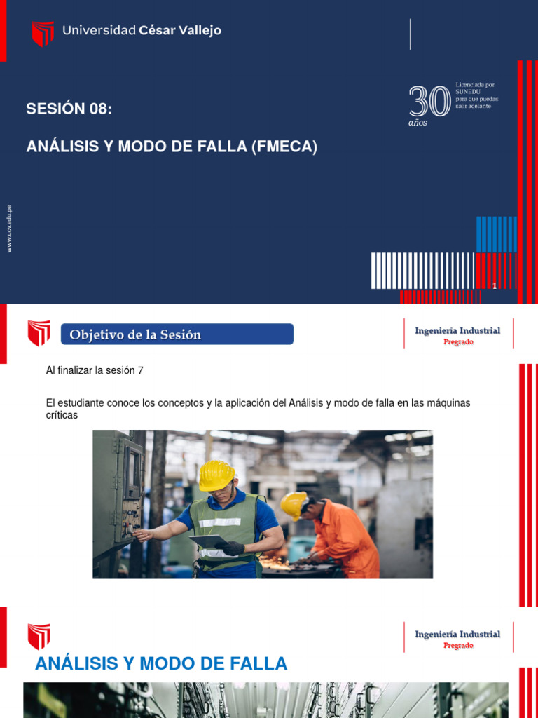 Mantt Sesion 8 2023-2 | PDF | Ingeniería | Ingeniería de confiabilidad