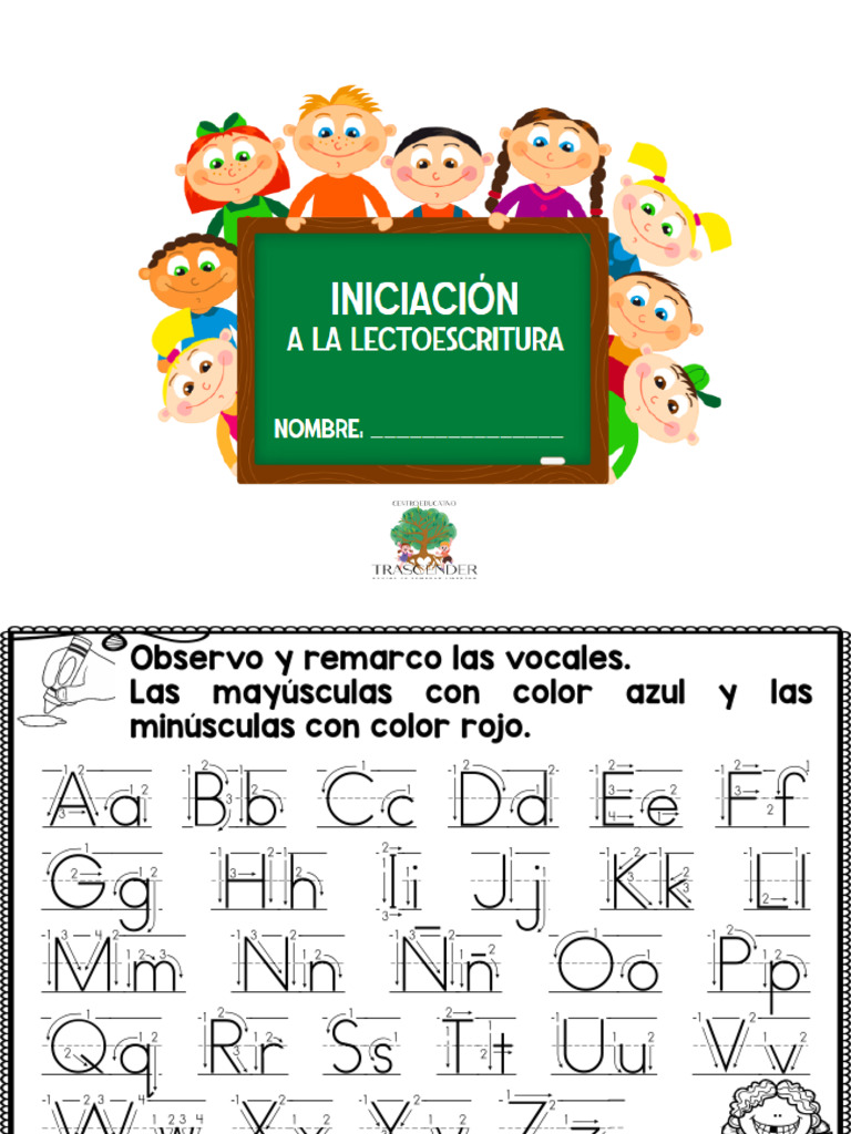 Actividades de Iniciación a la Lectoescritura | PDF | Lingüística ...