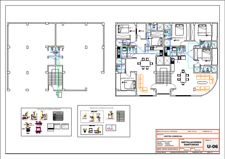 Plano de Instalaciones Sanitarias | PDF