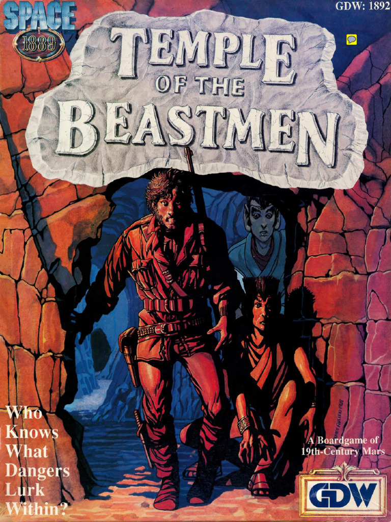Space 1889 - Temple of The Beastmen (GDW 1892) | PDF