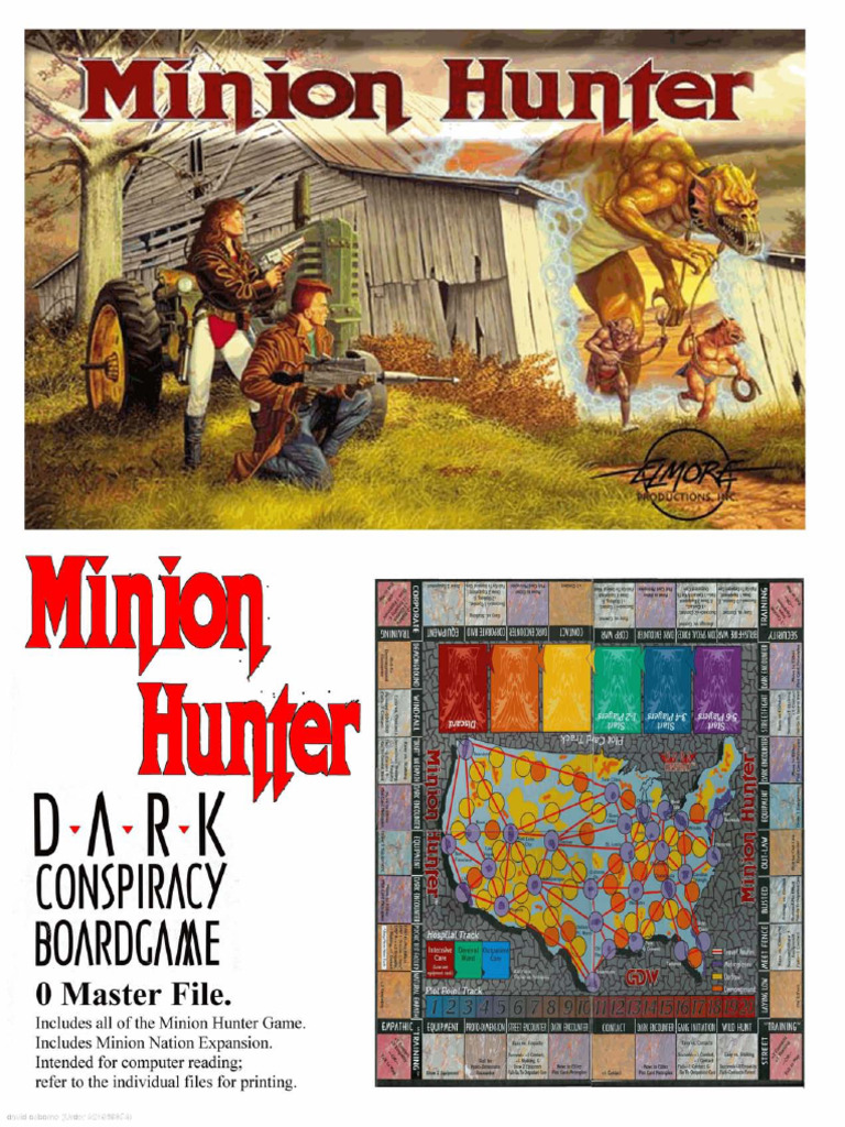 Minion Hunter (Boardgame) | PDF