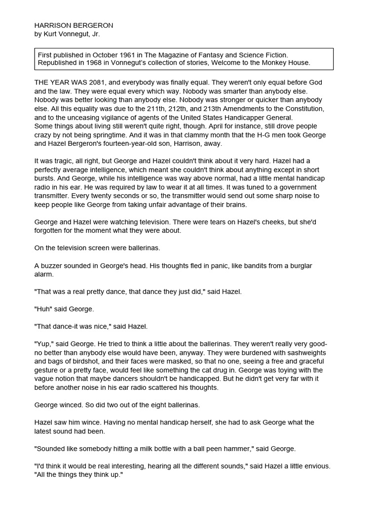 Harrison Story | PDF