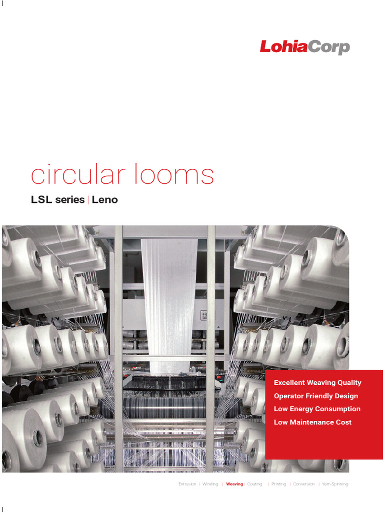 Lohia Circular Looms Overview | PDF | Loom | Weaving