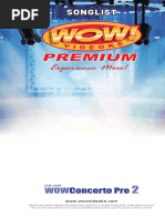 Videoke Song Book | PDF | Singers | American Musicians