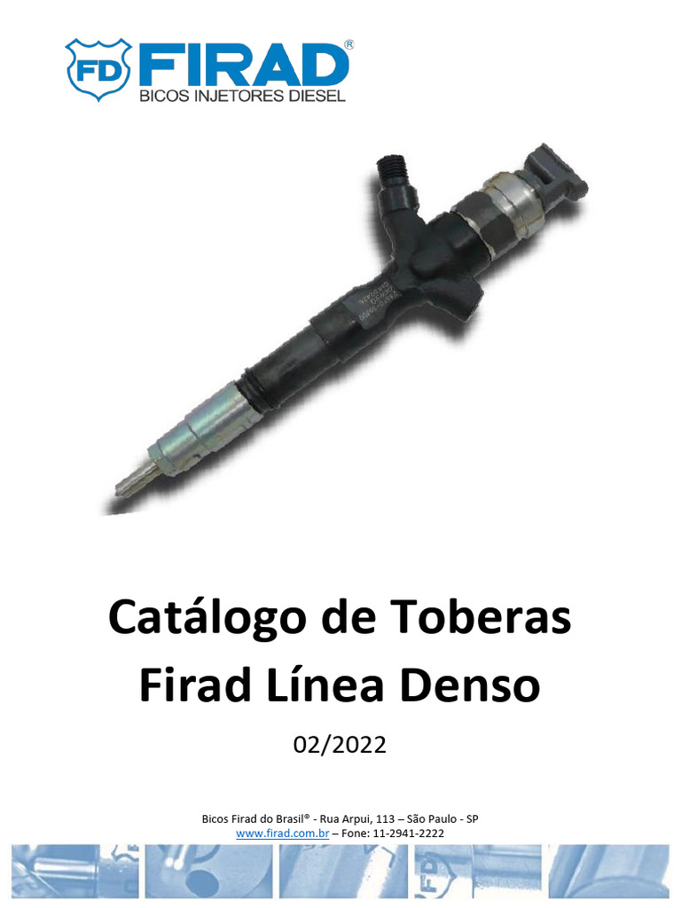Catálogo Firad Denso - Fevereiro 2022 (Espanhol) | PDF | Toyota ...