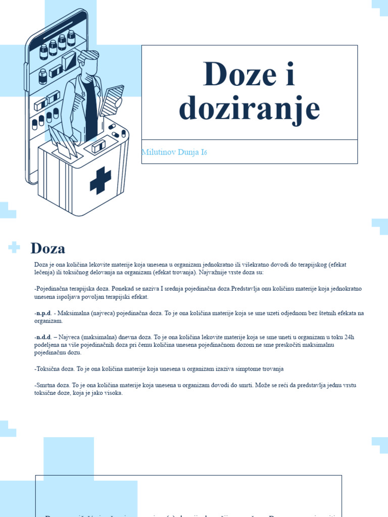 Doze I Doziranje | PDF