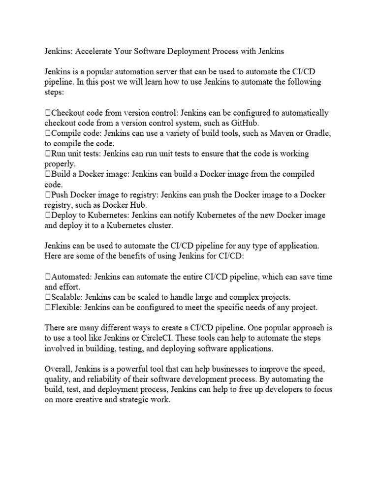 Jenkins | PDF | Art | Computers