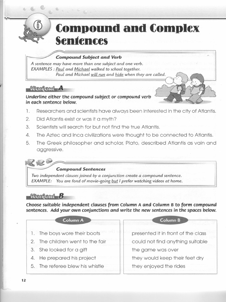 Compound and Complex Sentences | PDF