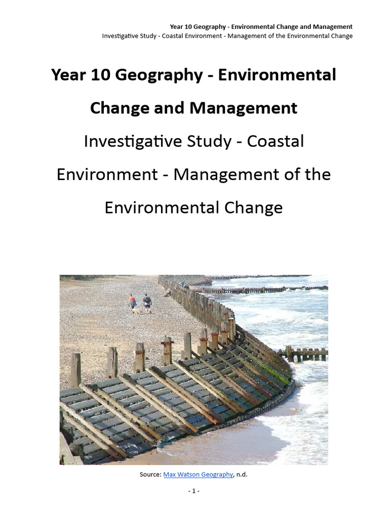 Coasts Booklet | Download Free PDF | Beach | Landscape