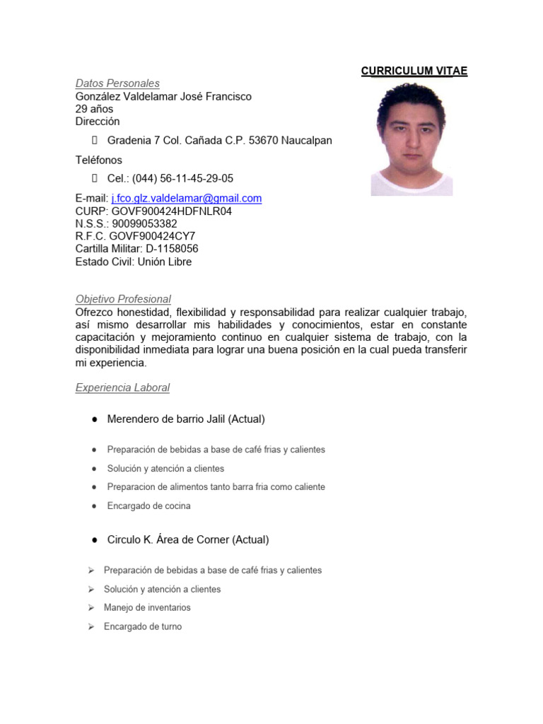 Curriculum 2019 | PDF | café