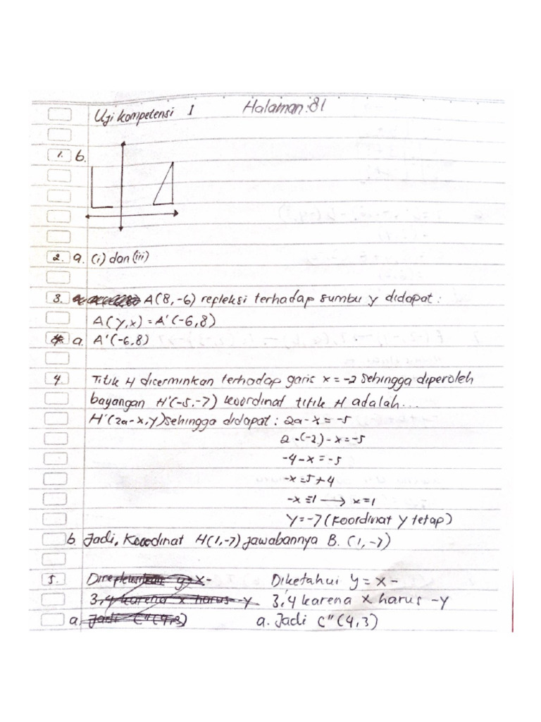 (MTK) UK 1. Bab 4 | PDF