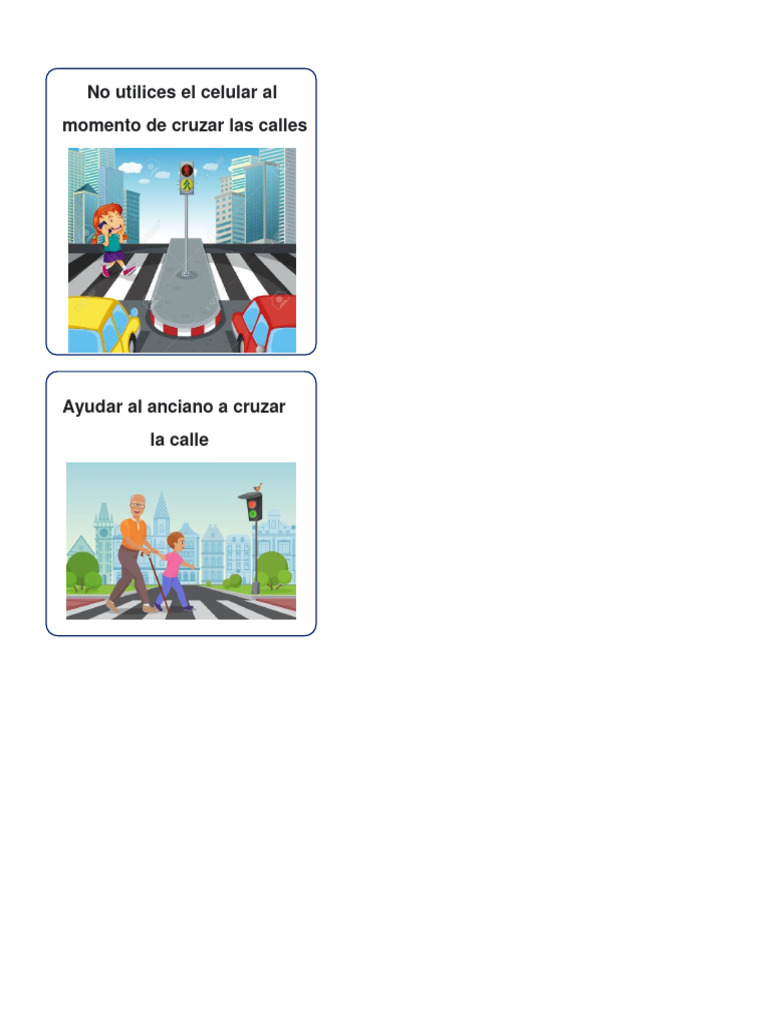 Recomendaciones Seguridad Vial Peaton Pdf