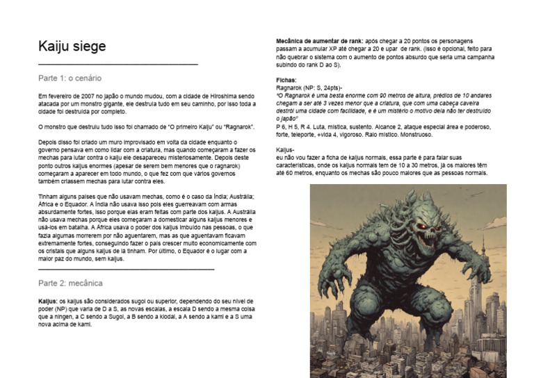 Kaiju Siege - 3det Victory | PDF