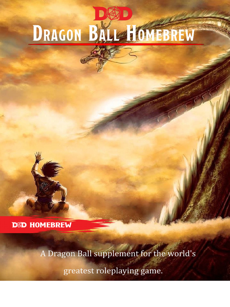 The Homebrewery - NaturalCrit-Dragon Ball | PDF | Dragon Ball