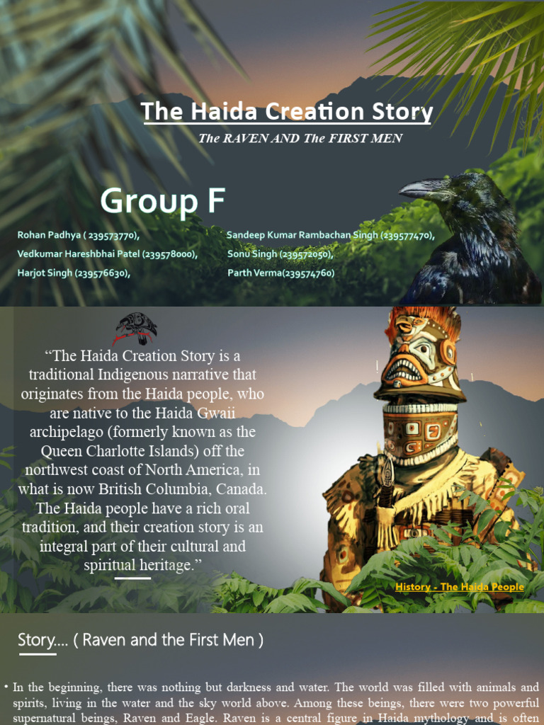 The Haida Creation Story | PDF