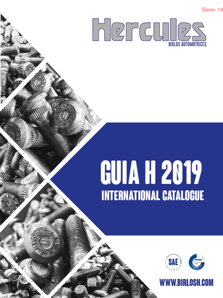 Catalogo Hercules | PDF | Bienes manufacturados | Vehículo de motor
