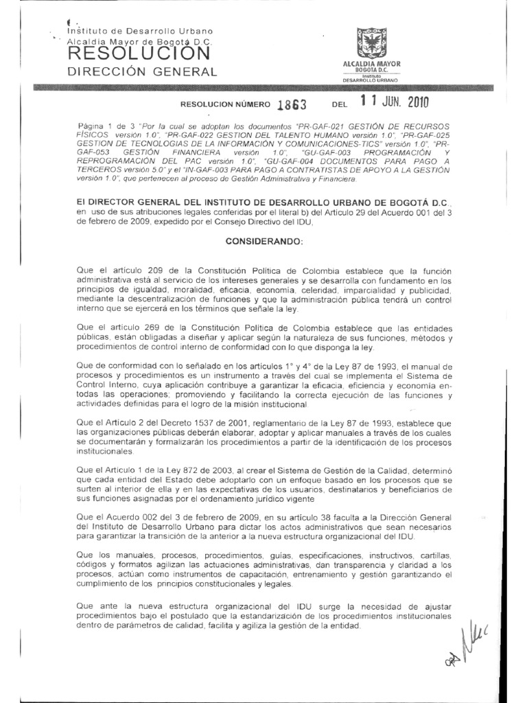 Gu-Gaf-004 Guia Pago Terceros v5 | PDF