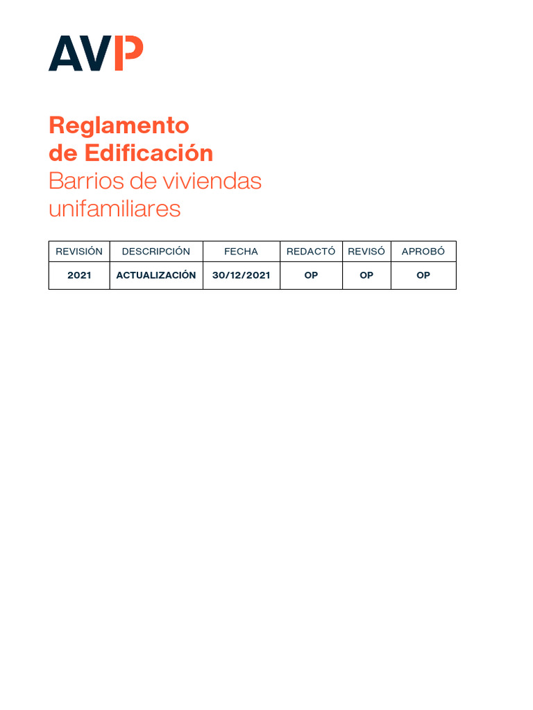 Reglamento Edificación | PDF | Residuos | edificio