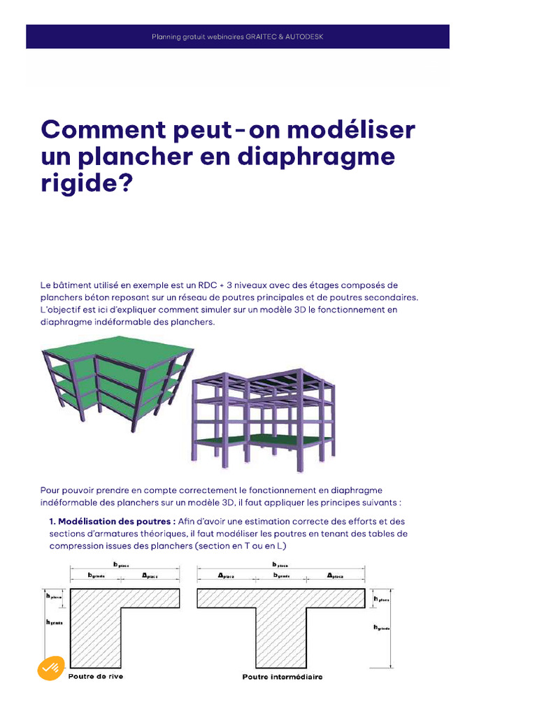 Plancher Diaphragme | PDF