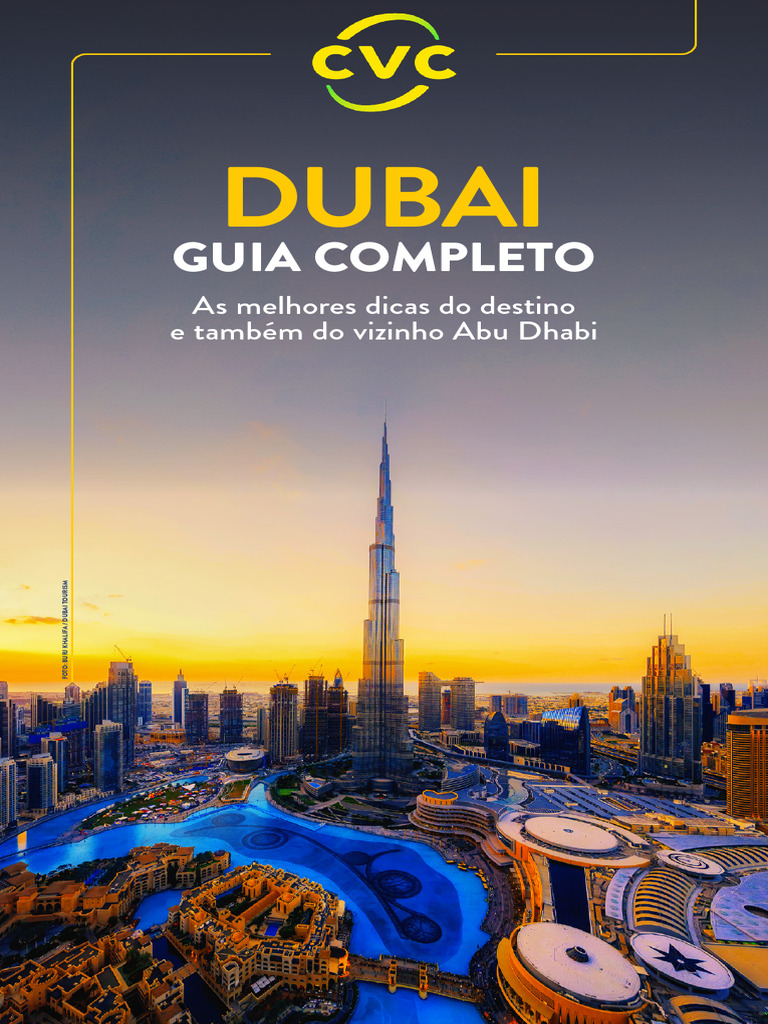 Guia Completo de Viagem a Dubai | PDF | Dubai | Emirados Árabes Unidos