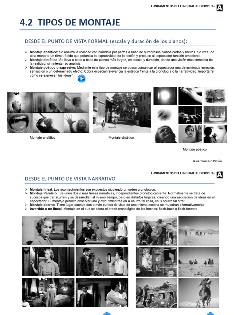 a4.2 Tipos de Montaje | PDF