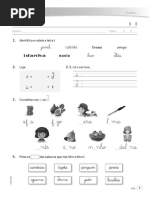 Ficha de Trabalho - Vogais e Ditongos | PDF | Artes Linguísticas e ...