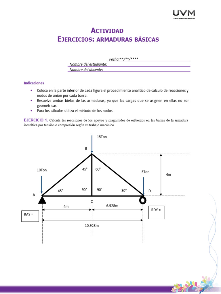 U2_Actividad 5_Armaduras básicas (1) | PDF