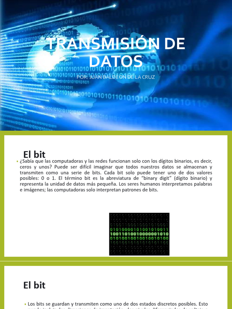 Transmisión de Datos | PDF | Red de computadoras | Internet