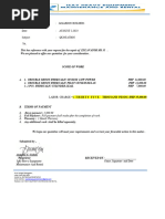 Sample Laundry Items List Form | PDF