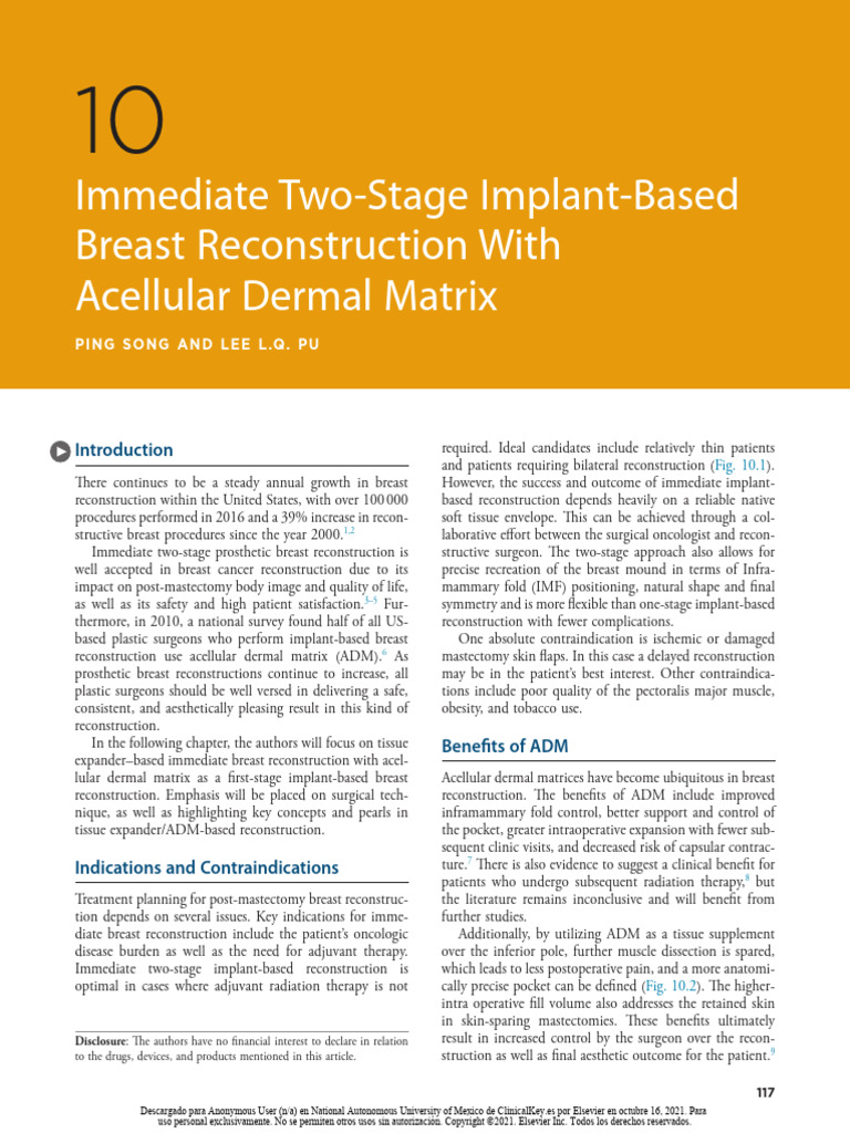 Dermis 2 en Mama | PDF | Surgical Specialties | Surgery