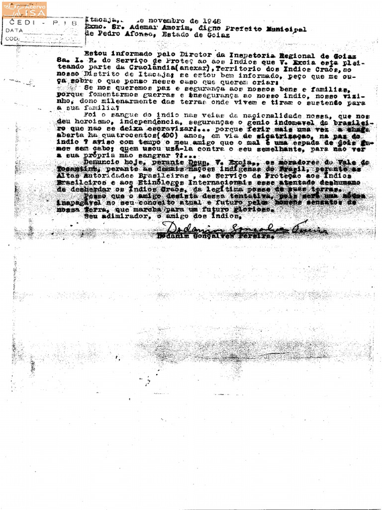 Cartas Dodanim | PDF