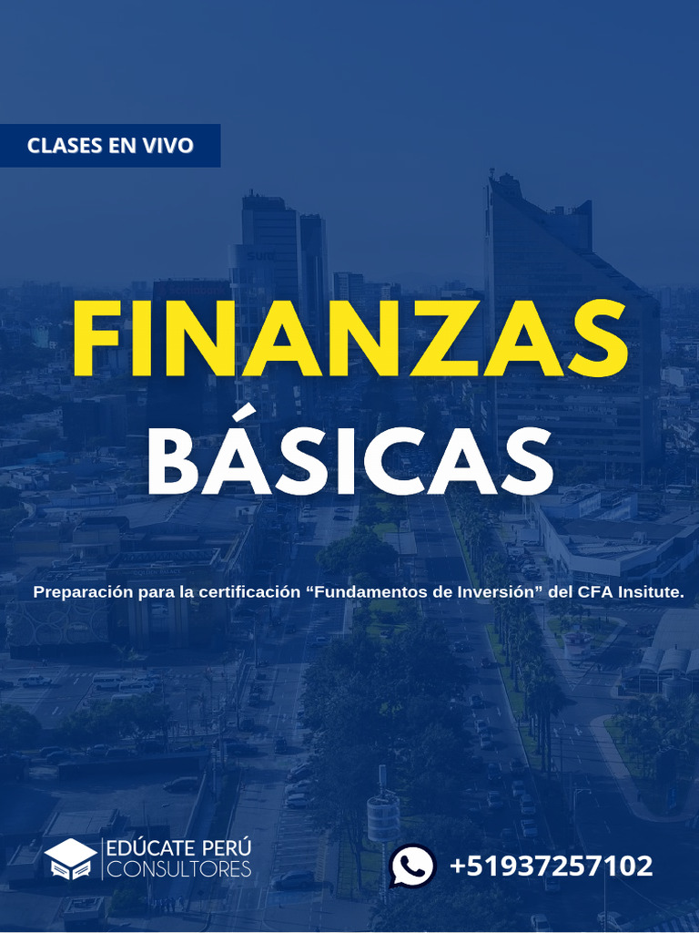 Finanzas Básicas (2) - 231110 - 201716 | PDF | Mercado (economía) | Compartir (Finanzas)