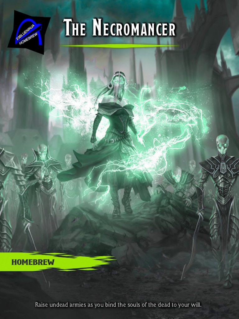 The Necromancer v0.1 | PDF | Necromancy | Supernatural