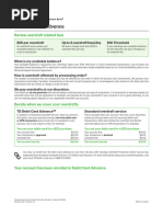 TD Convenience Checking Account Guide | PDF | Overdraft | Transaction Account