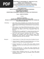 Surat Keputusan Pemenang OPSI Nasional 2024 | PDF