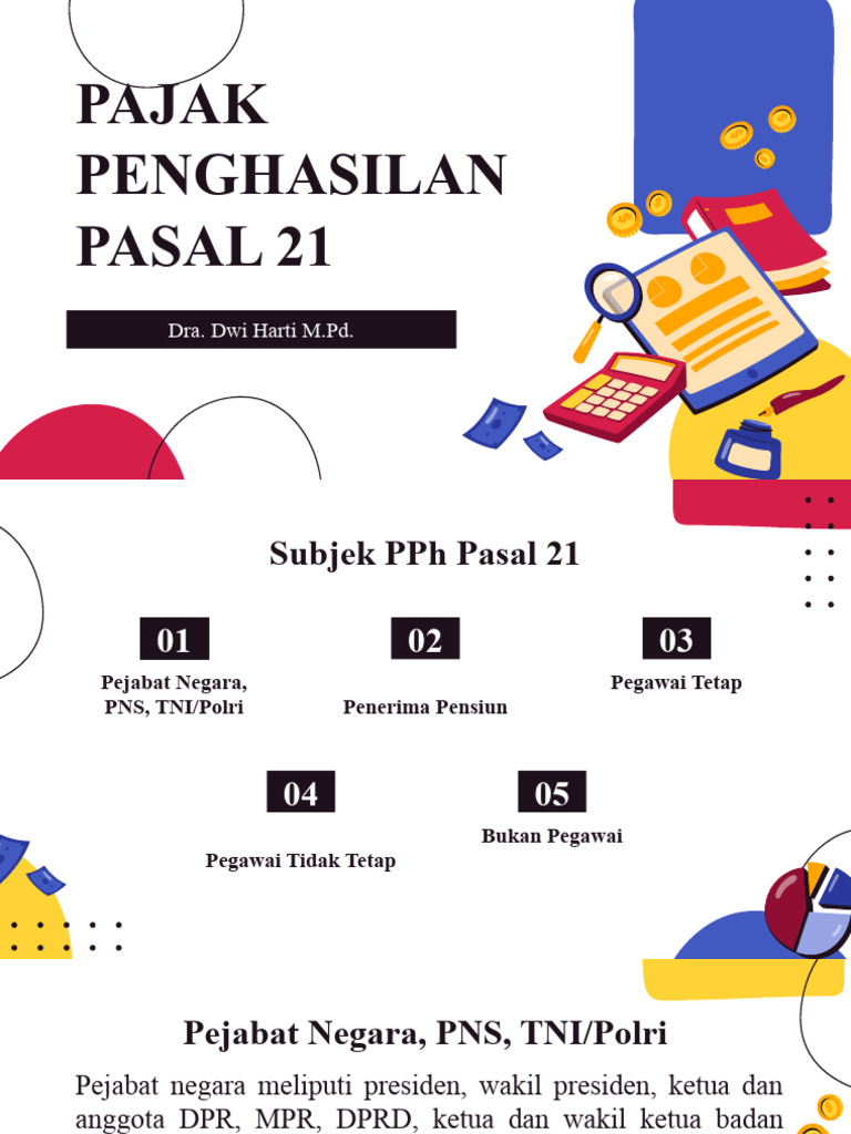 PPT BAB 3 Pajak Penghasilan Pasal 21 | PDF