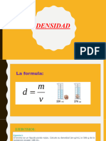 Tabla de Densidad en Sustancias 8A | PDF