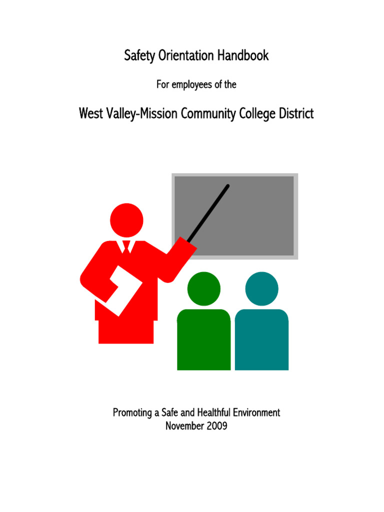 Safety Orientation Handbook | PDF | Occupational Safety And Health | Ladder