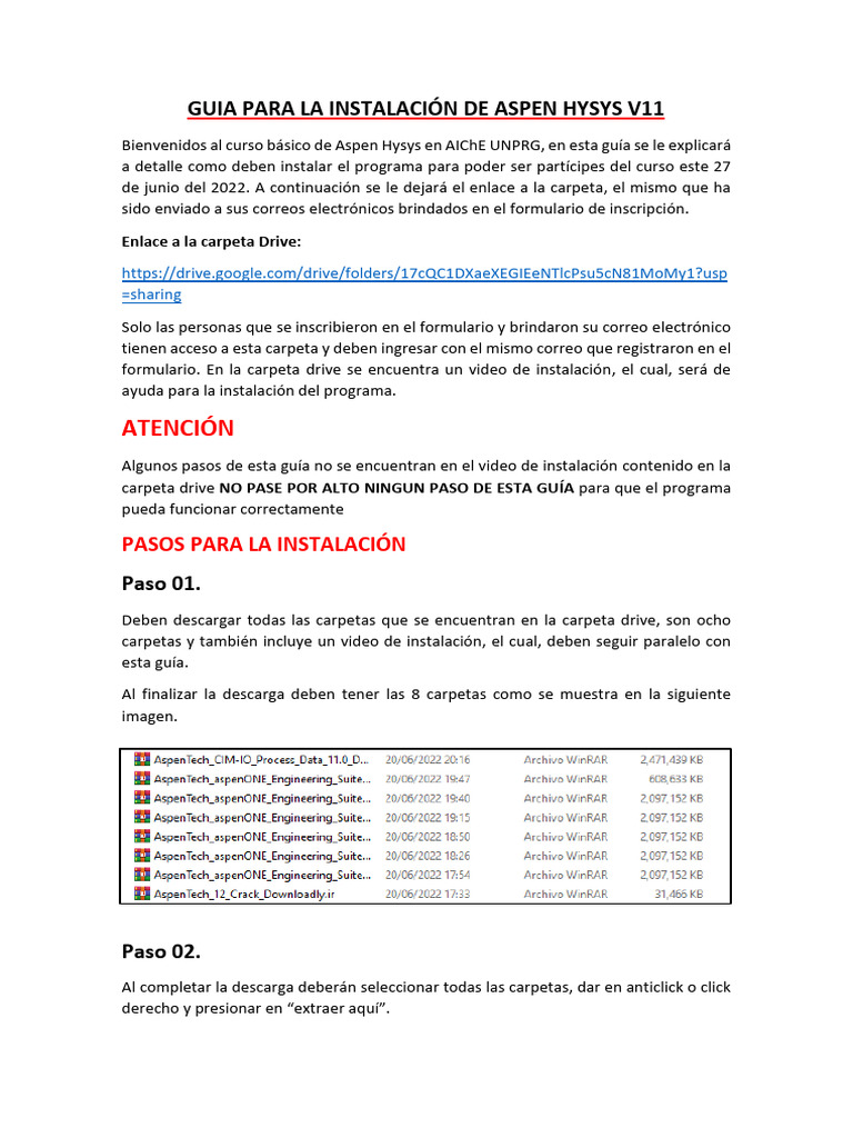 Guía de Instalación | PDF | Microsoft Windows | Archivo de computadora