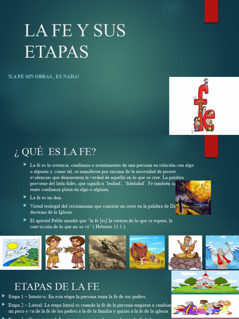La Fe y Sus Etapas | PDF