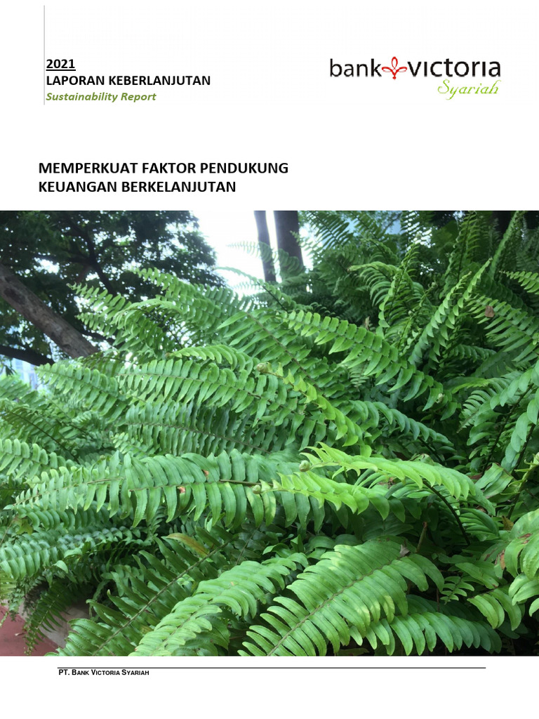 Laporan Keberlanjutan 2021 BVIS | PDF