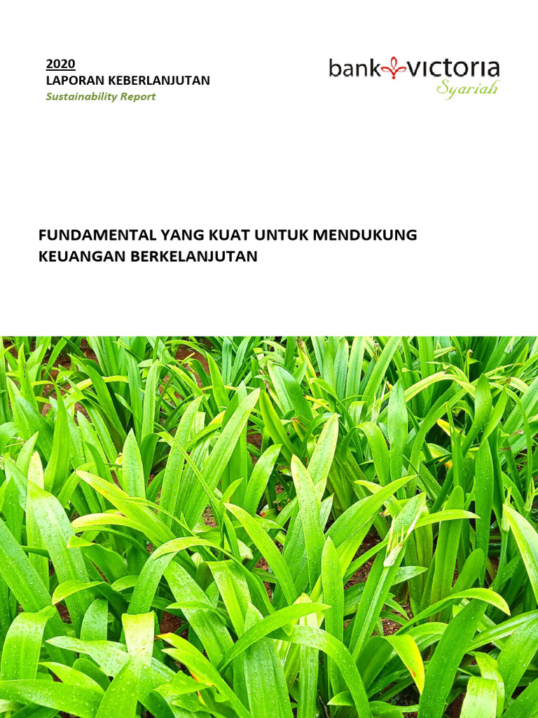 Laporan Keberlanjutan 2020 BVIS | PDF