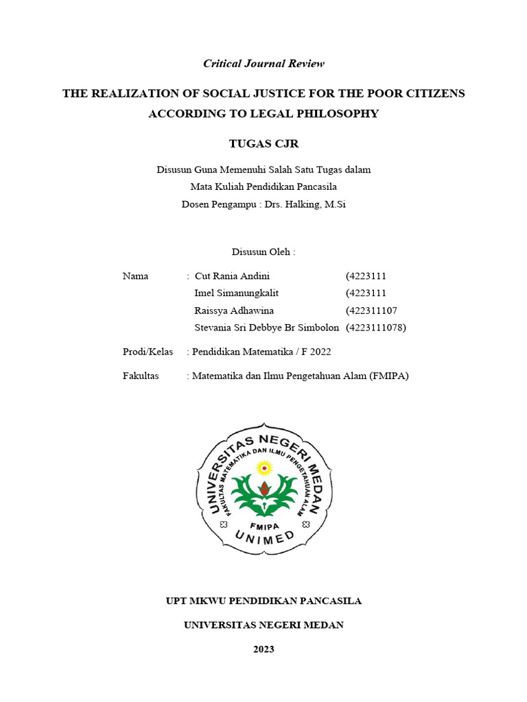 CJR Pancasila Tim 5 | PDF | Politik | Ilmu Sosial