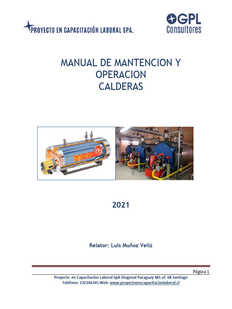 Manual Operación de Calderas | Descargar gratis PDF | Agua | Corrosión